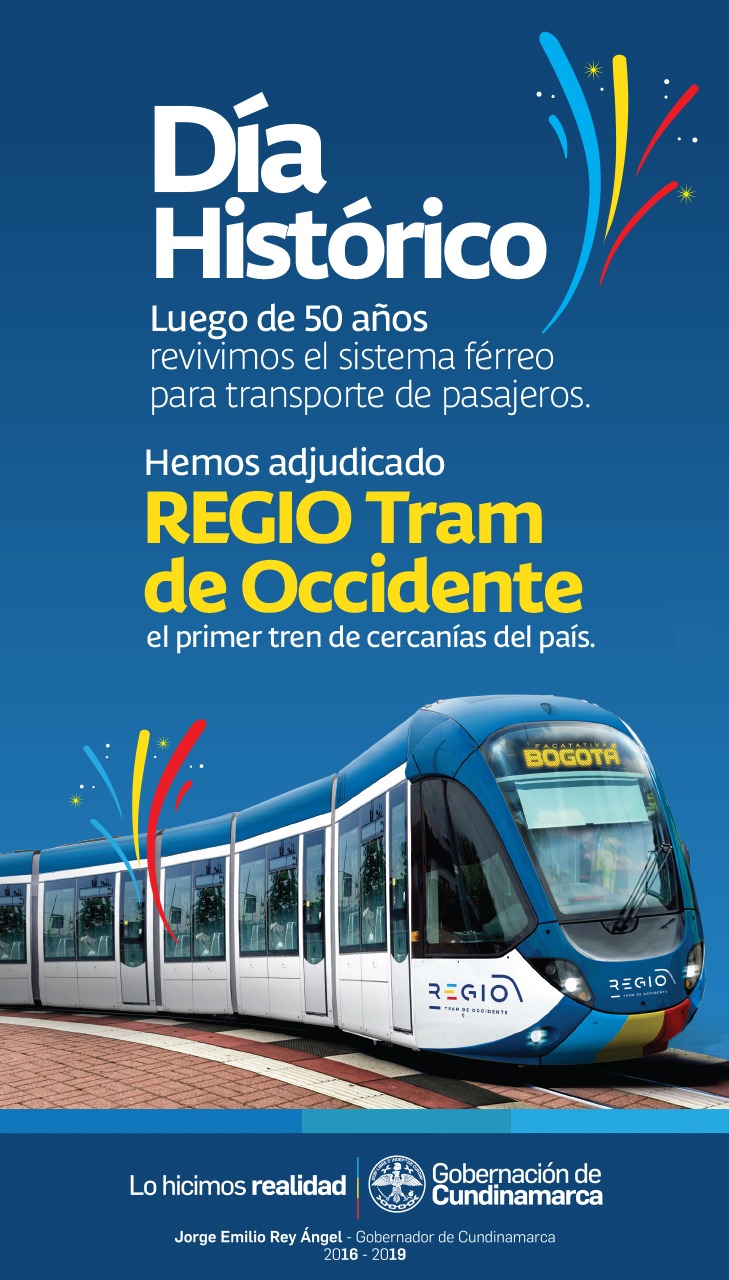 Adjudicado REGIO - Tram de Occidente, el primer tren de cercanías del ...